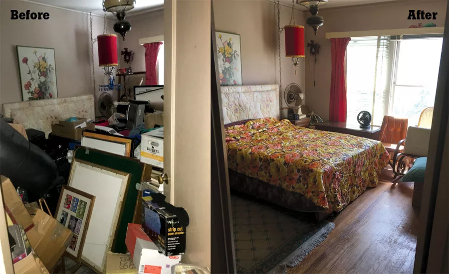 Hoarding Before And After Deep Cleaning Tips For Hoarders: Declutter