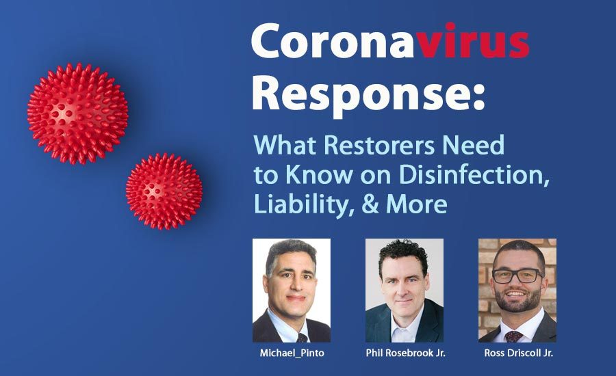 Coronavirus Response: What Restorers Need to Know on Disinfection ...