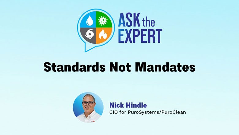 Standards Not Mandates: Building a Smarter and Stronger Restoration ...