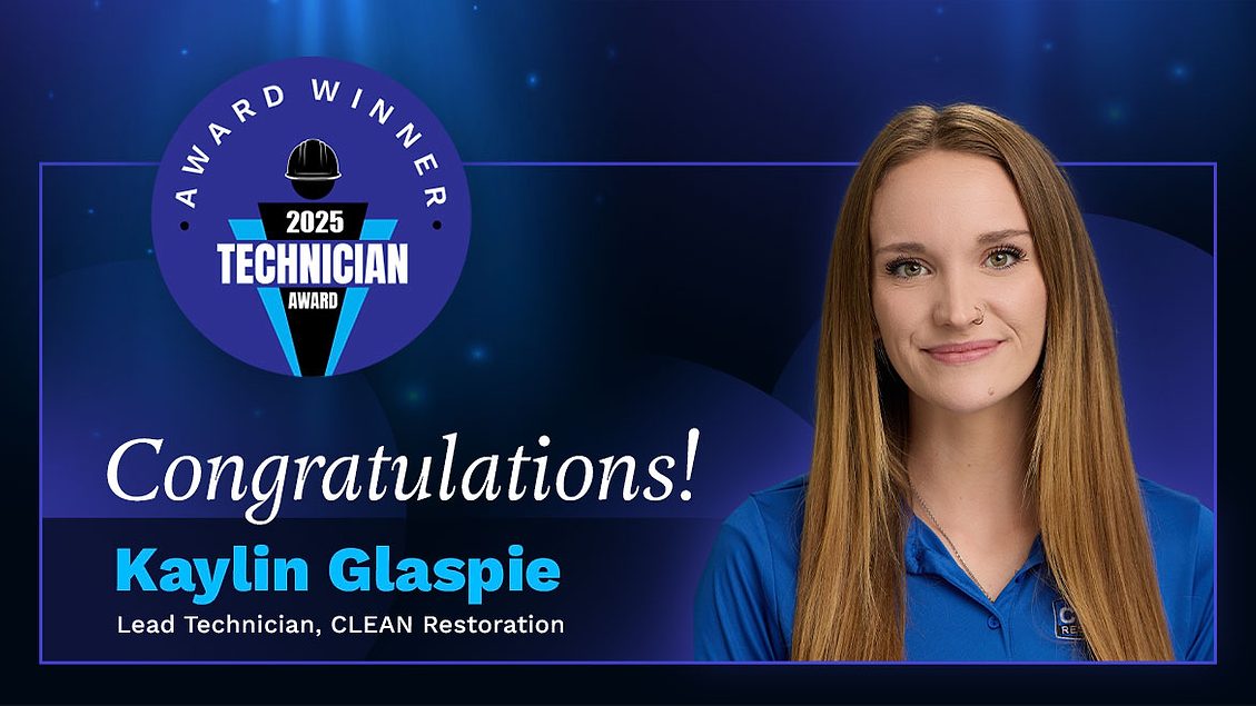 Kaylin Glaspie Named Restoration & Remediation's 2025 Technician Award ...